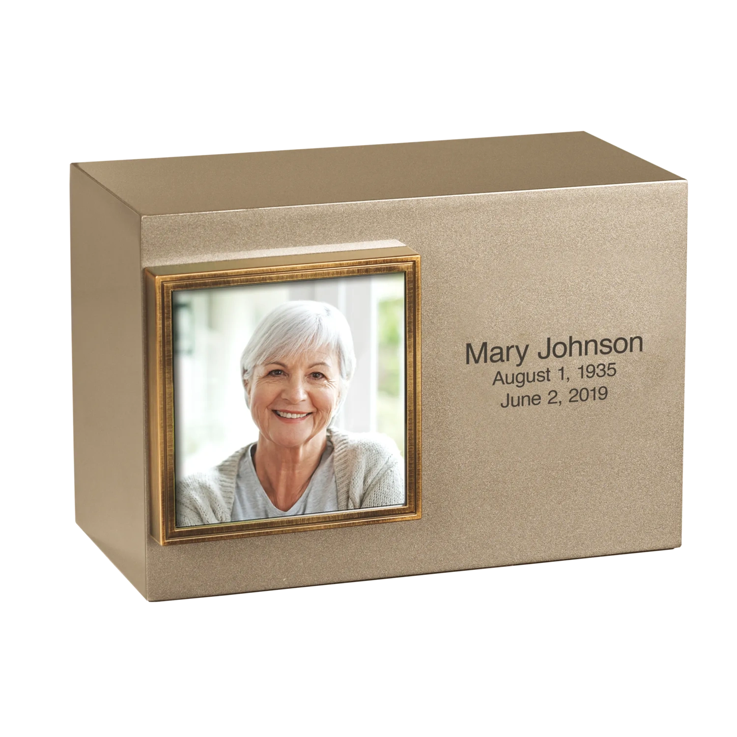 Sand Bronze Horizontal Urn – Remembrance Store™ by Batesville