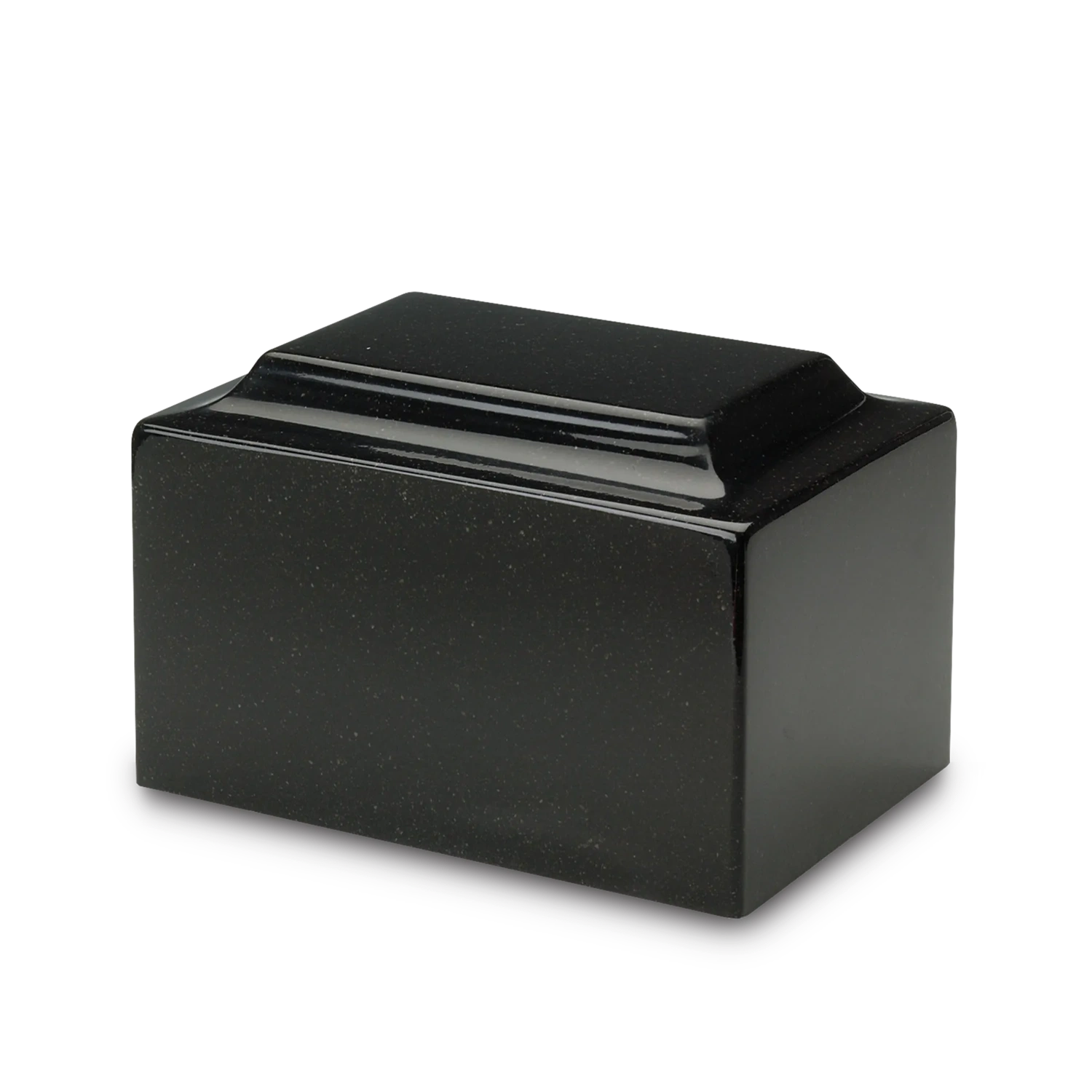 Charcoal Black Synthetic Marble Urn – Remembrance Store™ by Batesville